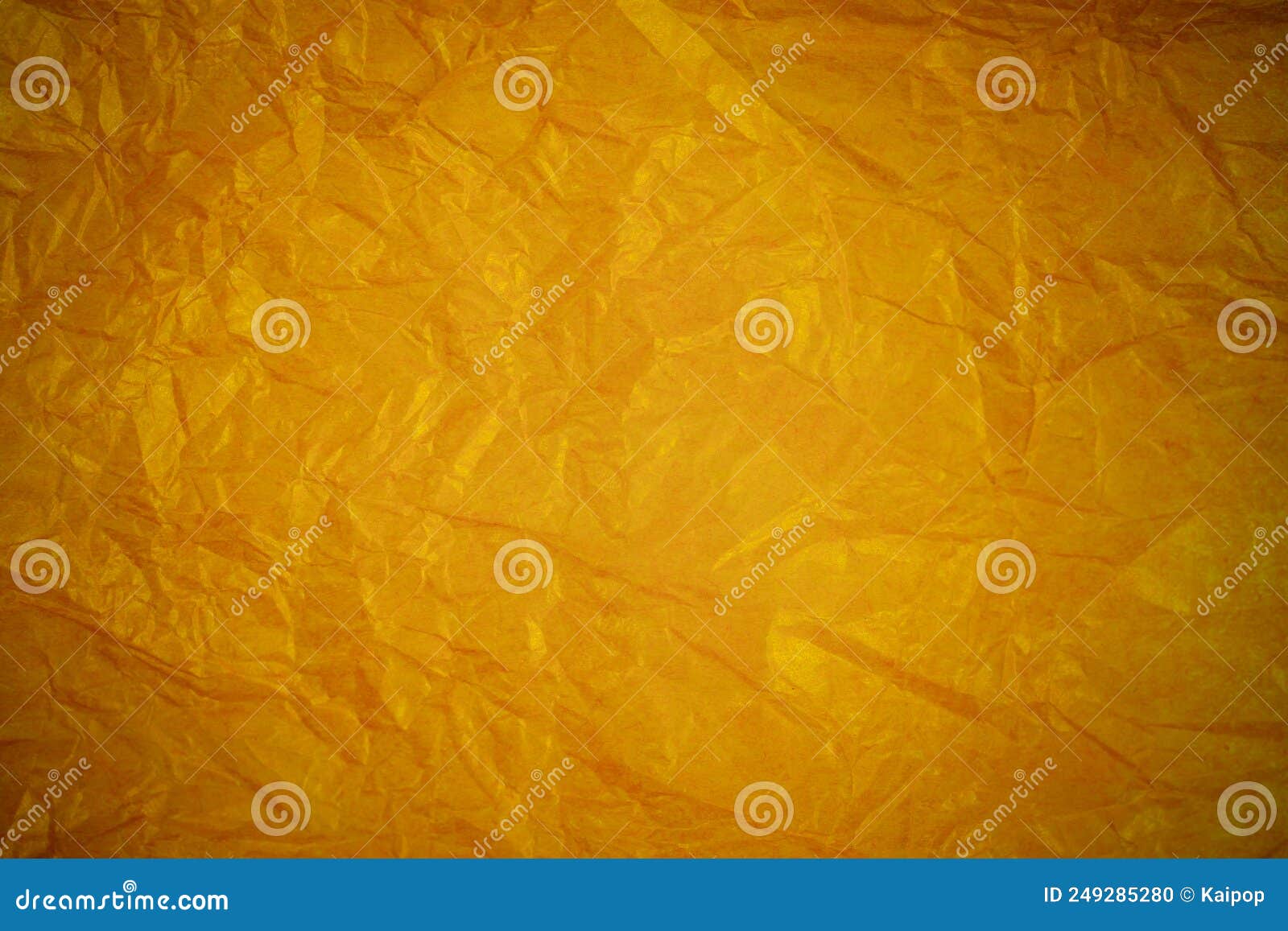 Crumpled Gold Paper Recycling Background Stock Photo - Image of ...