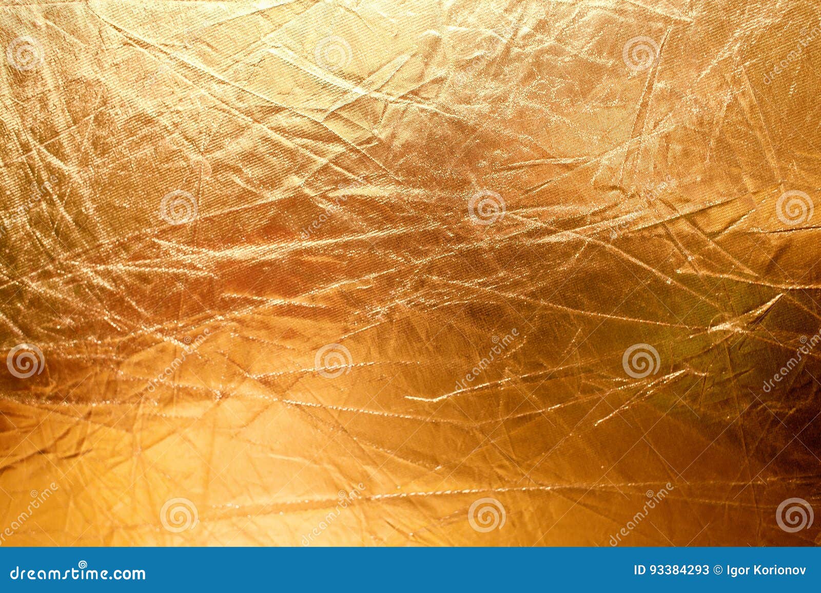 Crumpled Golden Foil Shining Texture Background, Bright Shiny Gold ...