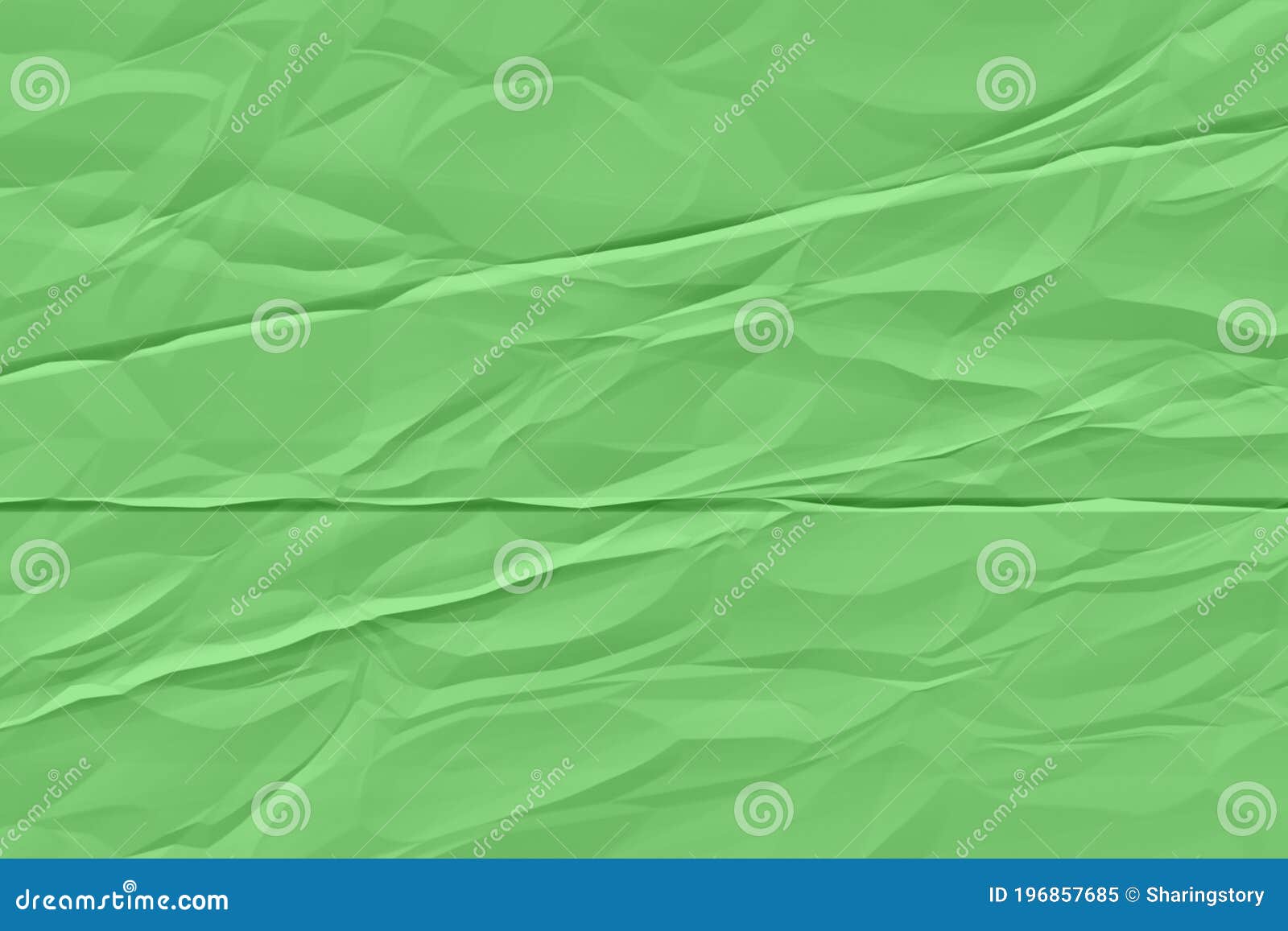 Crumpled Green Paper Background Stock Illustration - Illustration of ...