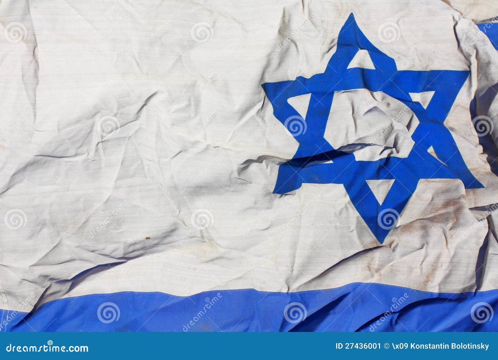 Israeli Flag Western Western` Wailing` Wall Of Ancient Temple Jerusalem ...