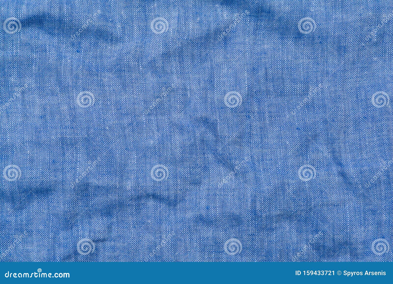Blue Linen Fabric Background For Textures. Flax Background. Linen ...