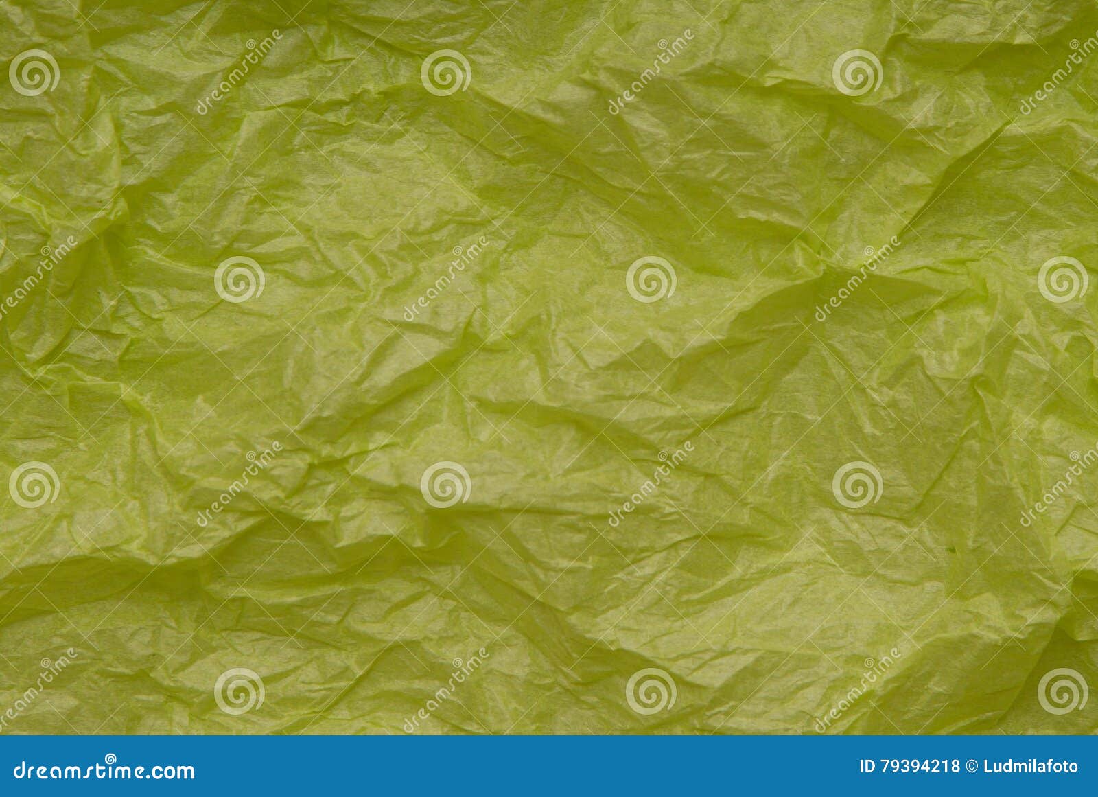 Crumpled light-green paper stock photo. Image of blank - 79394218
