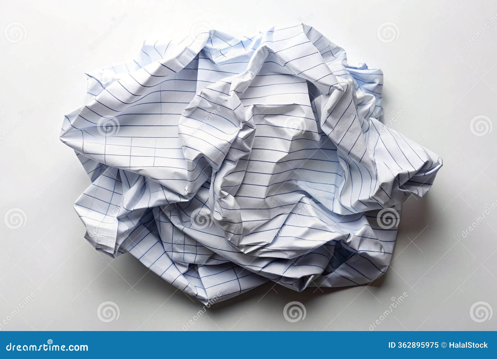 Crumpled Lined Paper Texture Stock Illustration | CartoonDealer.com ...