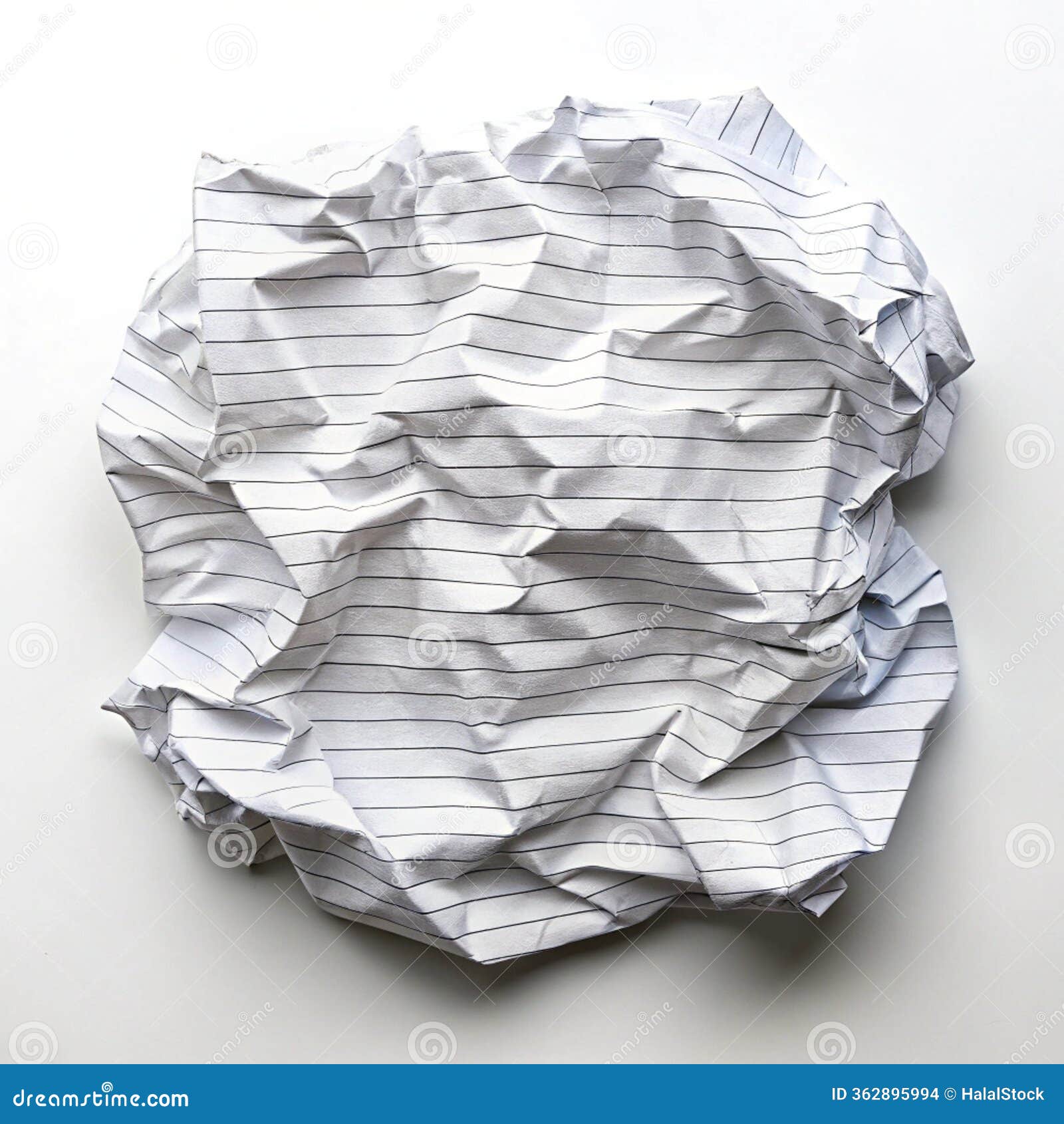 Crumpled Lined Paper Texture Stock Illustration | CartoonDealer.com ...