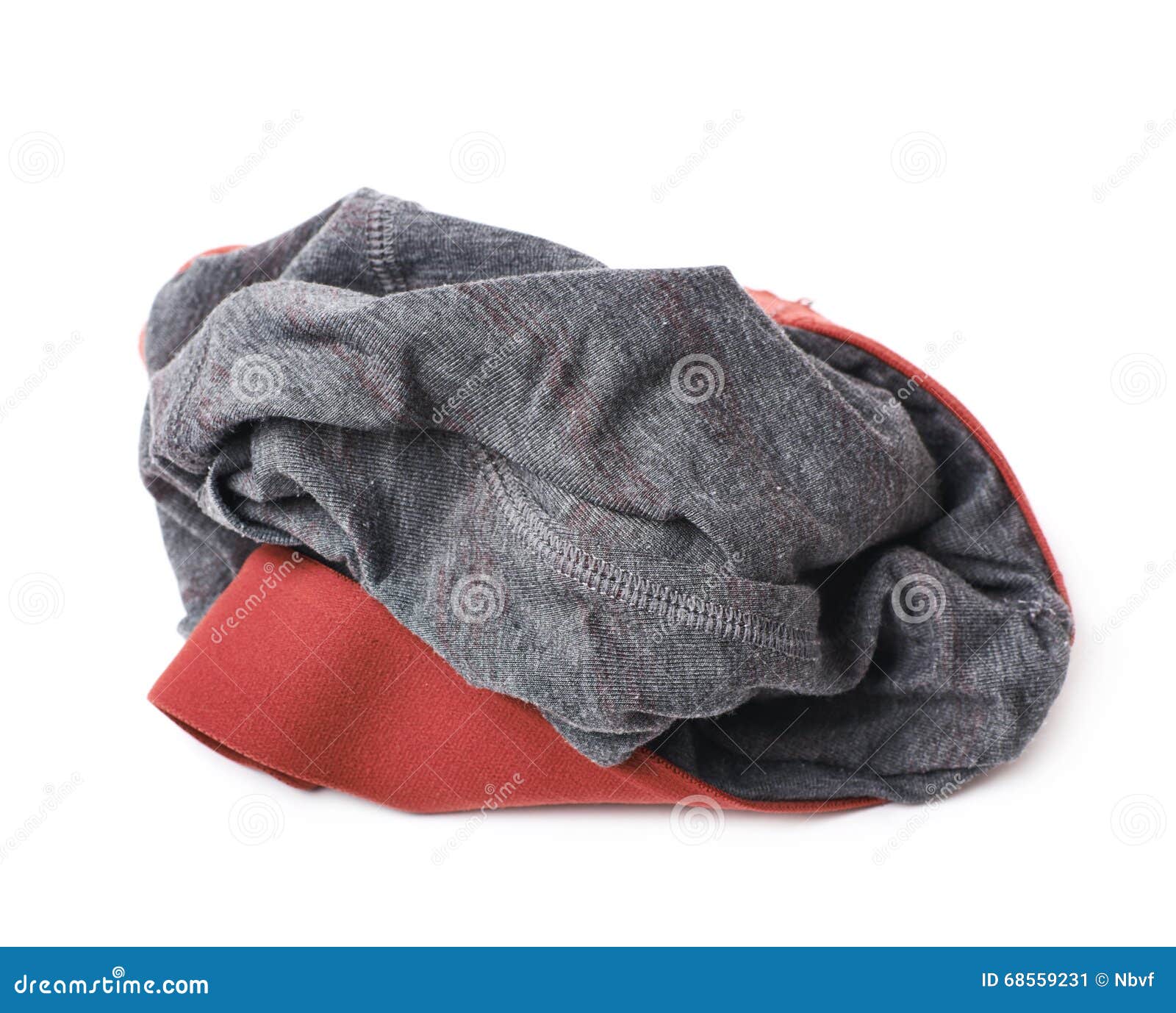 Crumpled Male Underpants Isolated Stock Image - Image of cotton, style ...