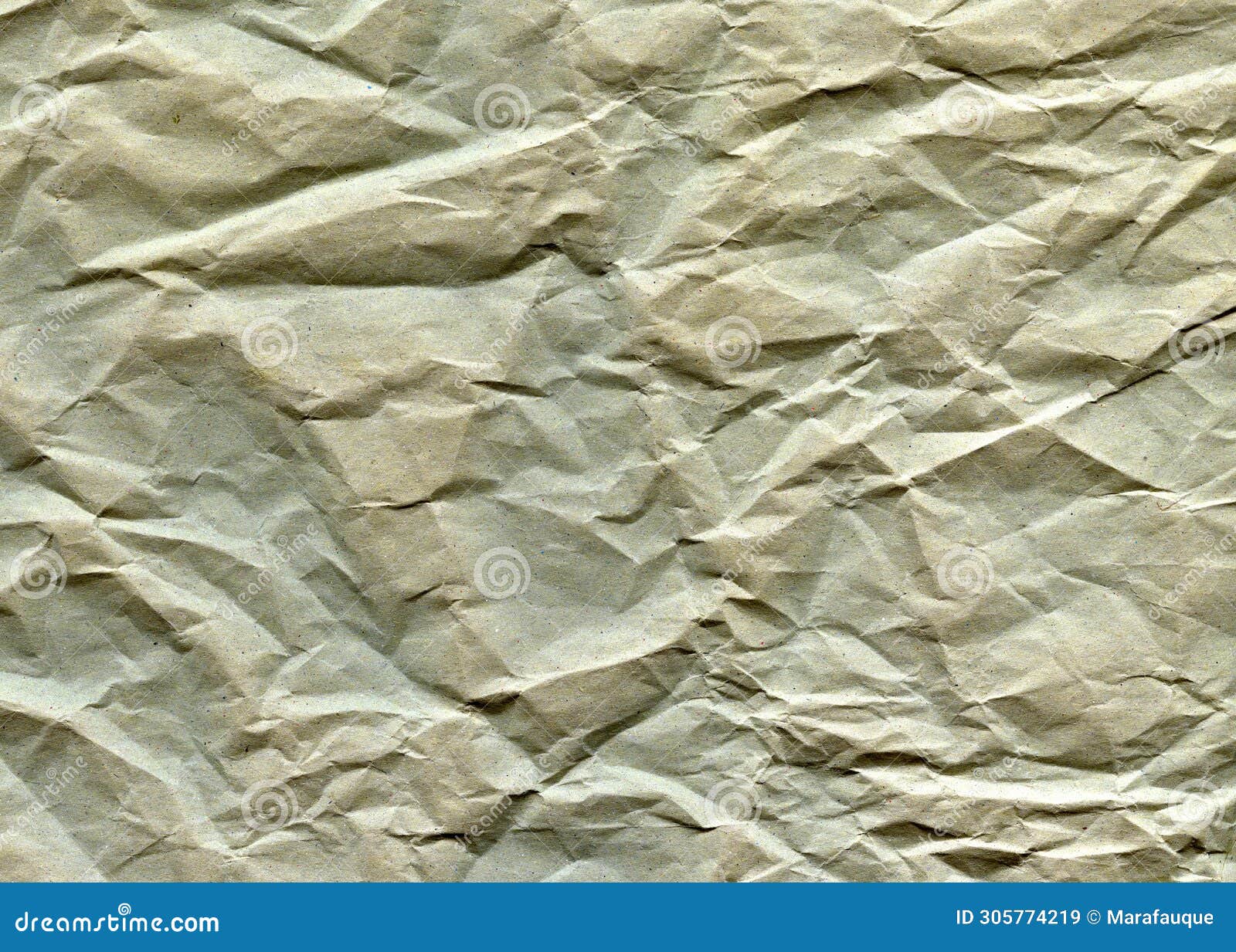 Crumpled Matte Paper Texture. Minimalistic Background. Stock Image ...