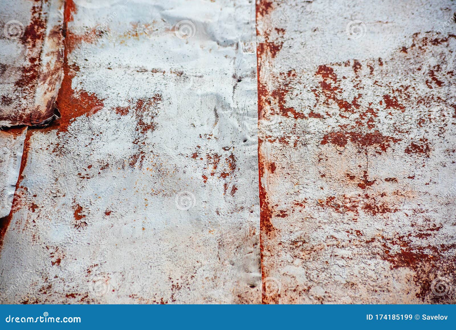 Crumpled Metal Texture with Red Paint and Scratches Stock Image - Image ...