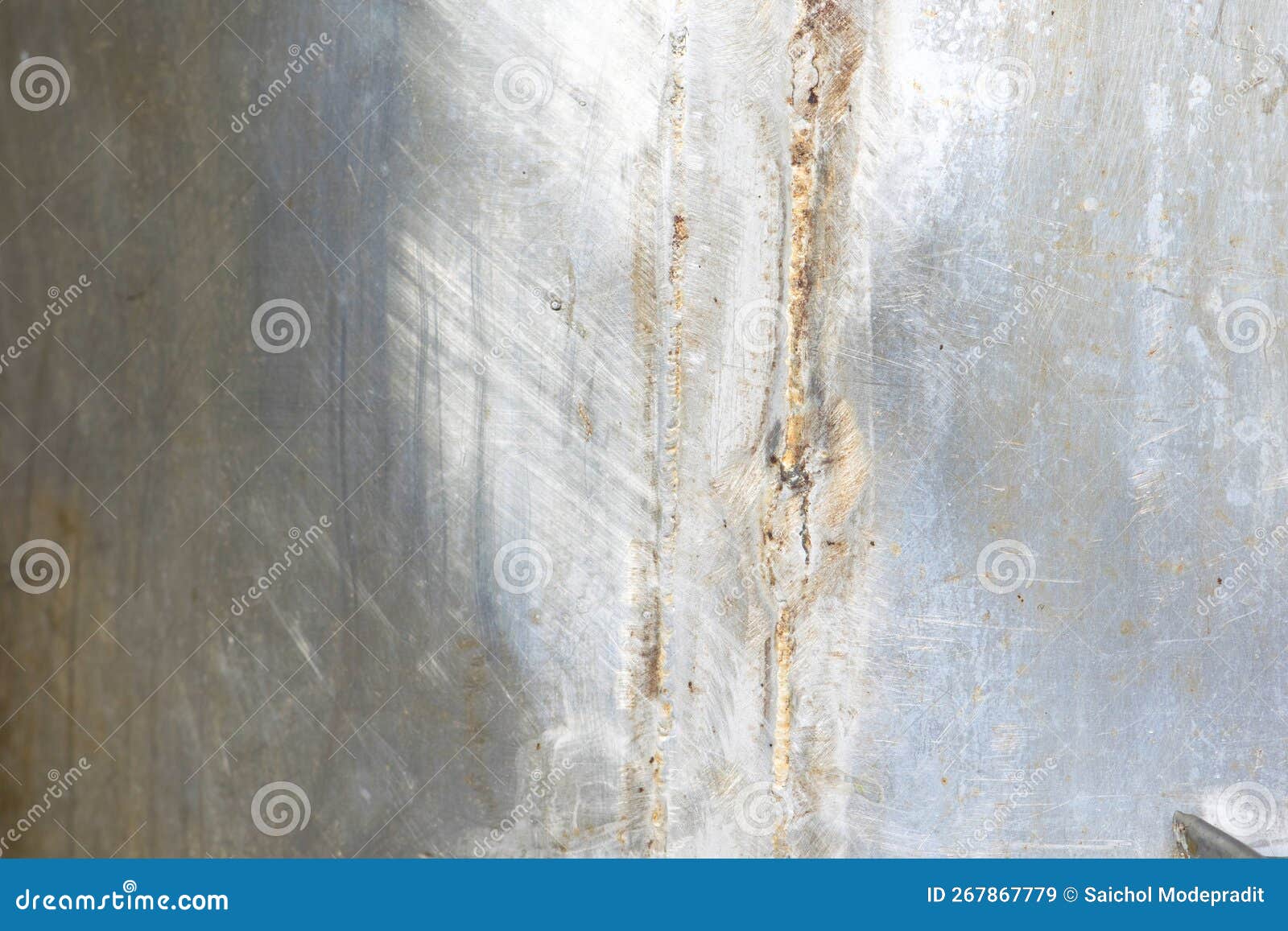 Crumpled metal texture stock image. Image of textured - 267867779