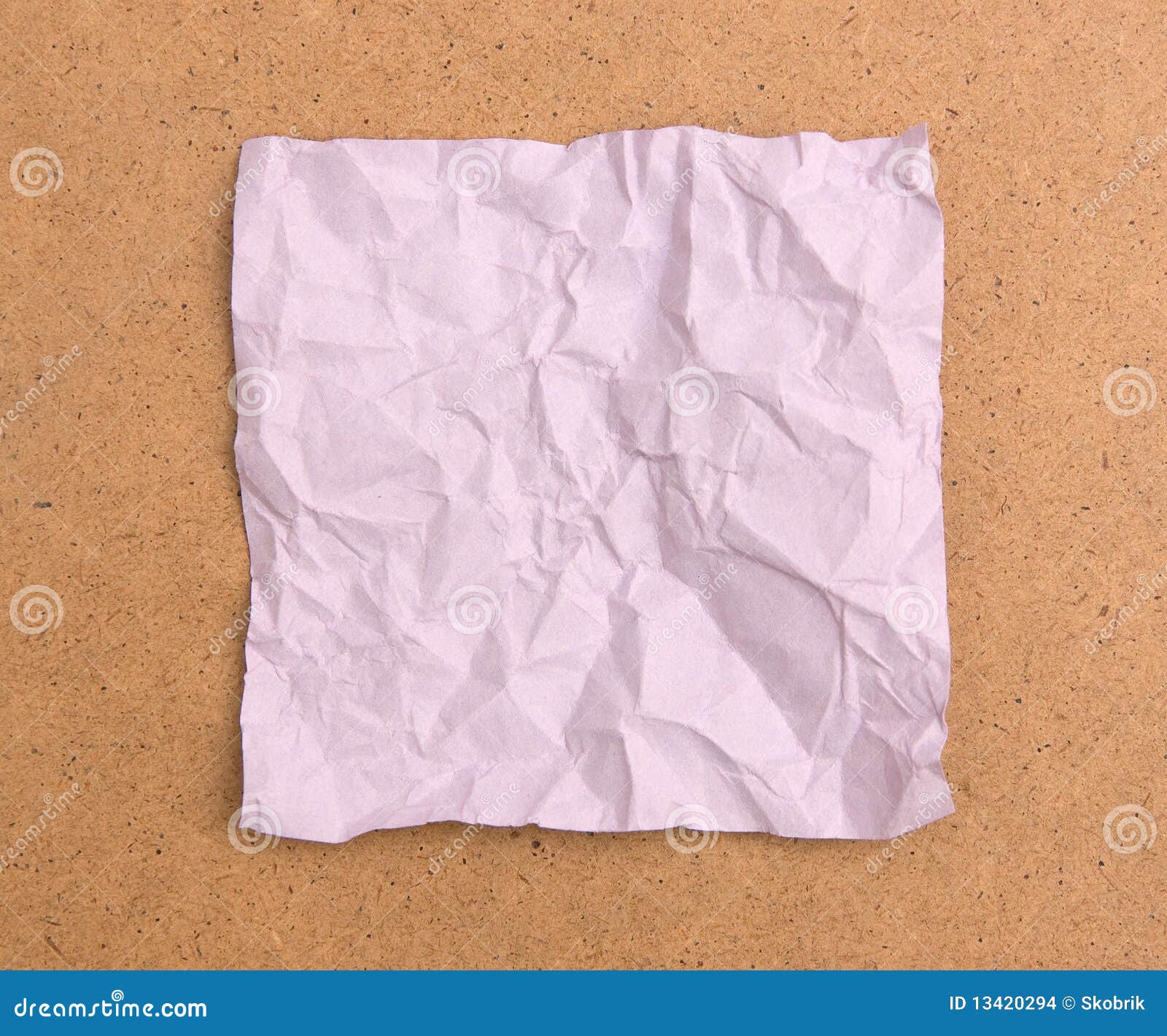 Crumpled note paper stock photo. Image of used, surface - 13420294