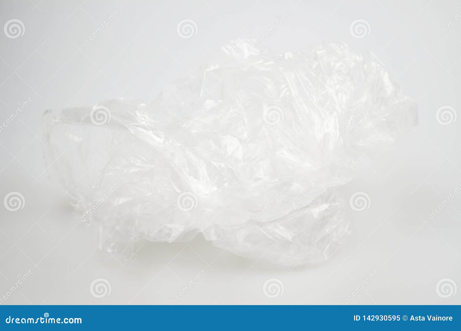 Crumpled Packaging Isolated. Stock Image - Image of making, rubbish ...