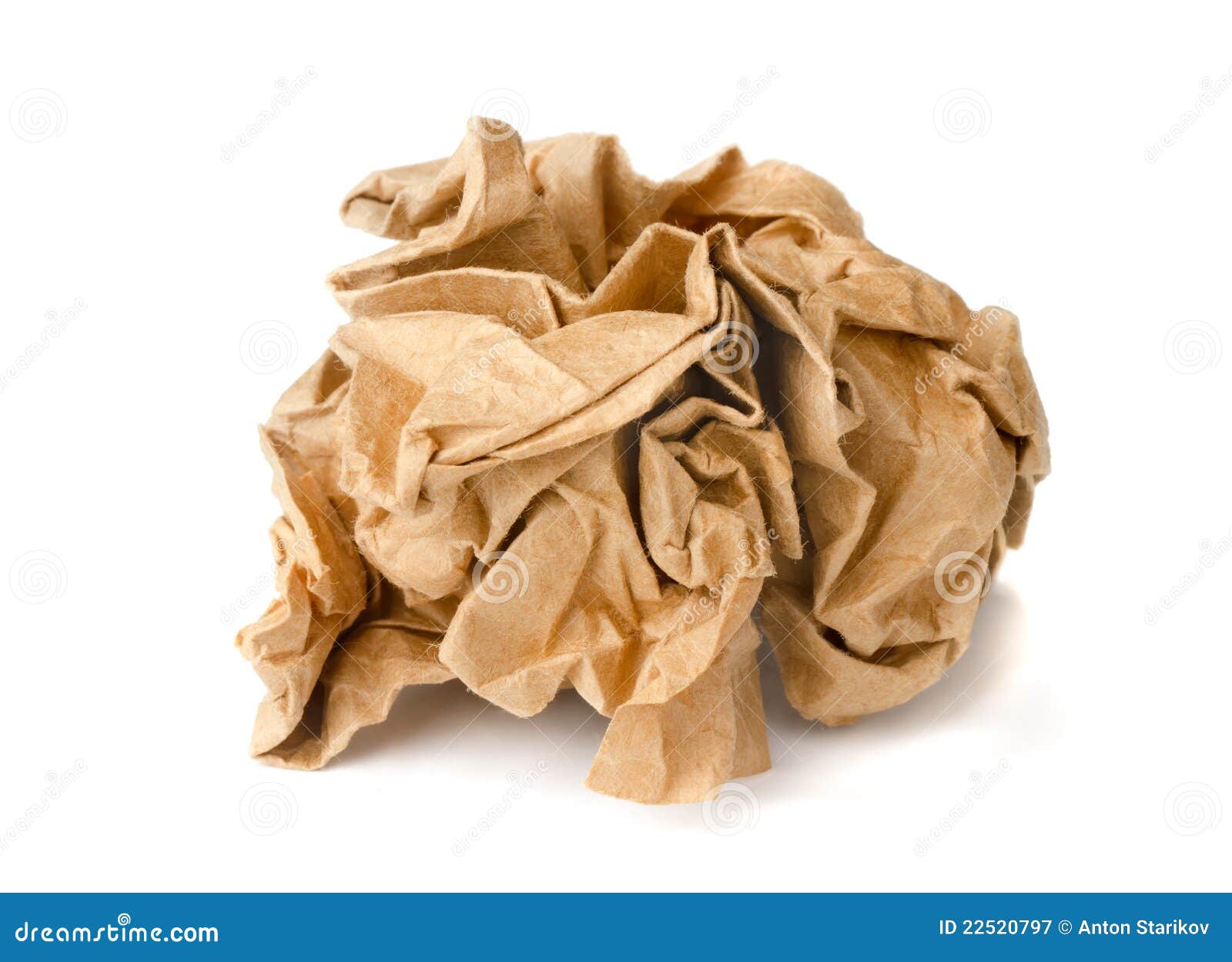 Crumpled paper stock image. Image of shot, ball, texture - 22520797