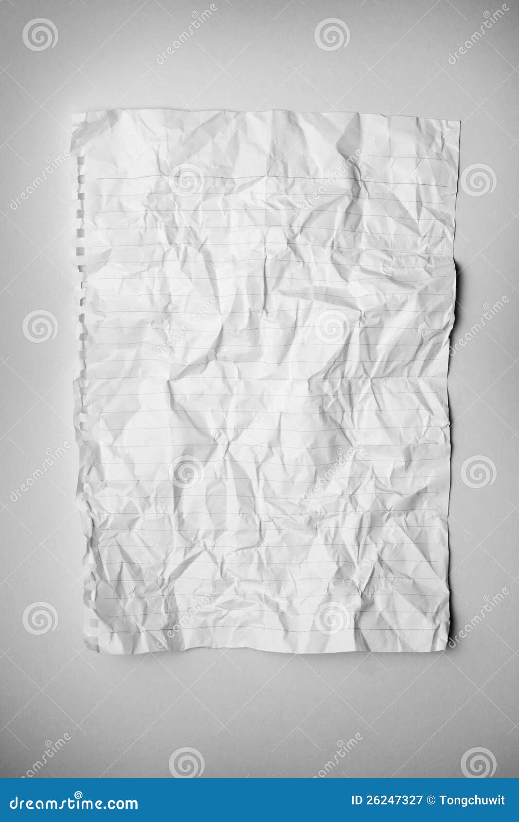 Crumpled paper stock image. Image of copy, grungy, garbage - 26247327