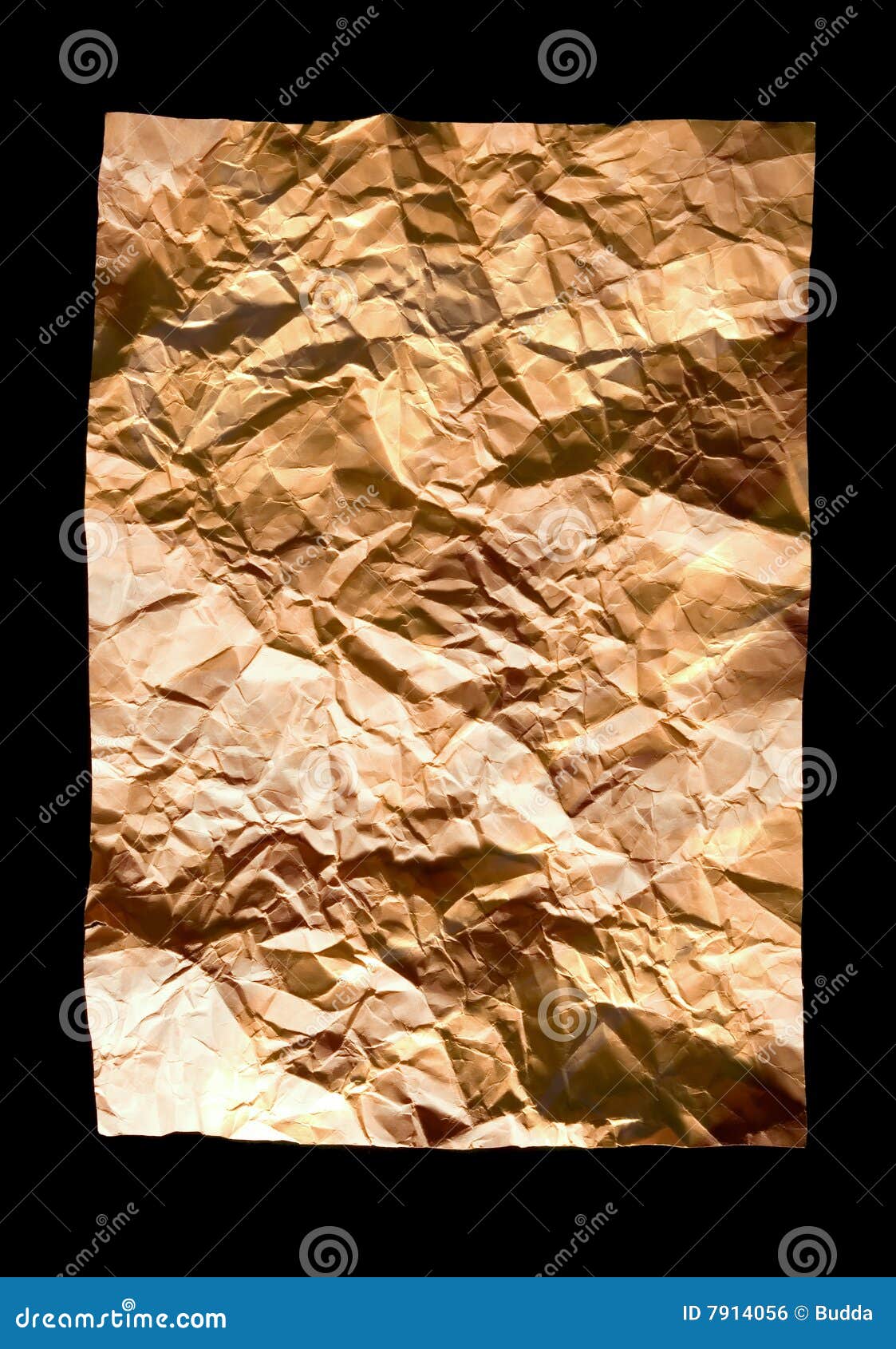 Crumpled paper stock photo. Image of crumpled, wrapping - 7914056