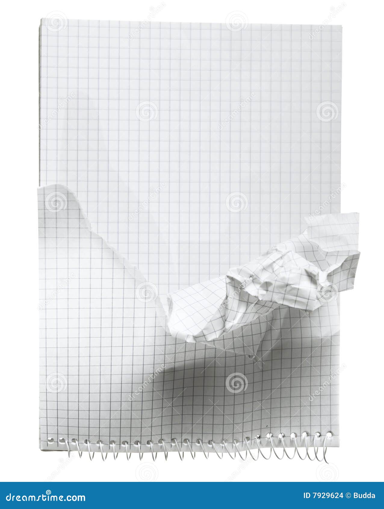 Crumpled Paper Picture. Image: 7929624
