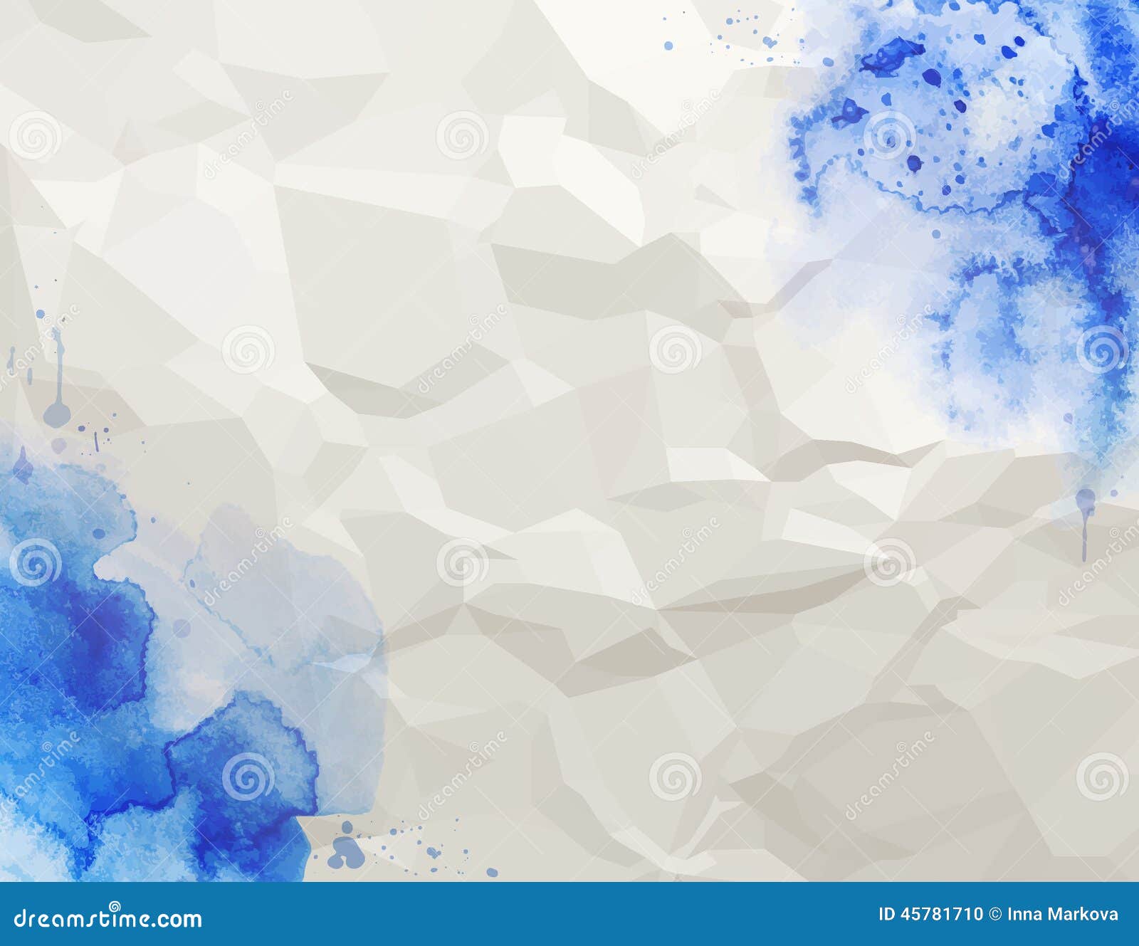 Crumpled Paper. Background for Text with Stock Vector - Illustration of ...