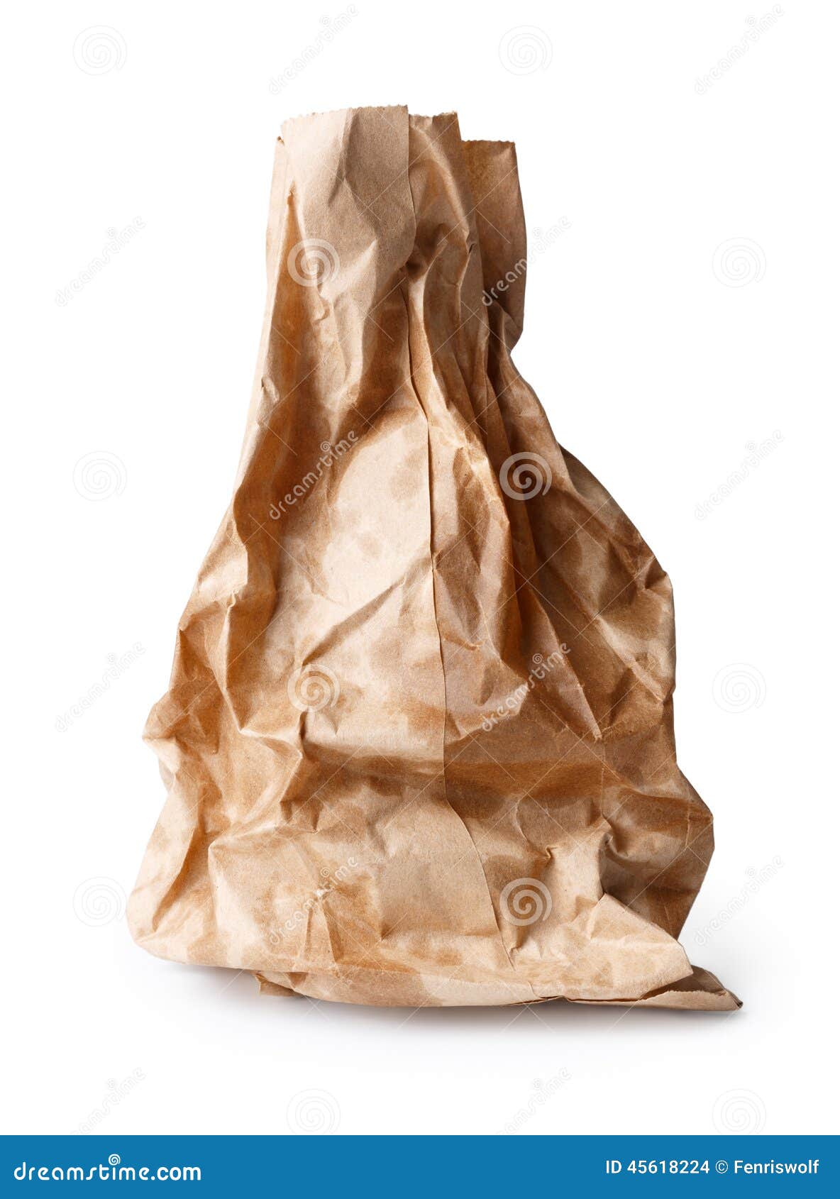 Greasy Fast Food Bag