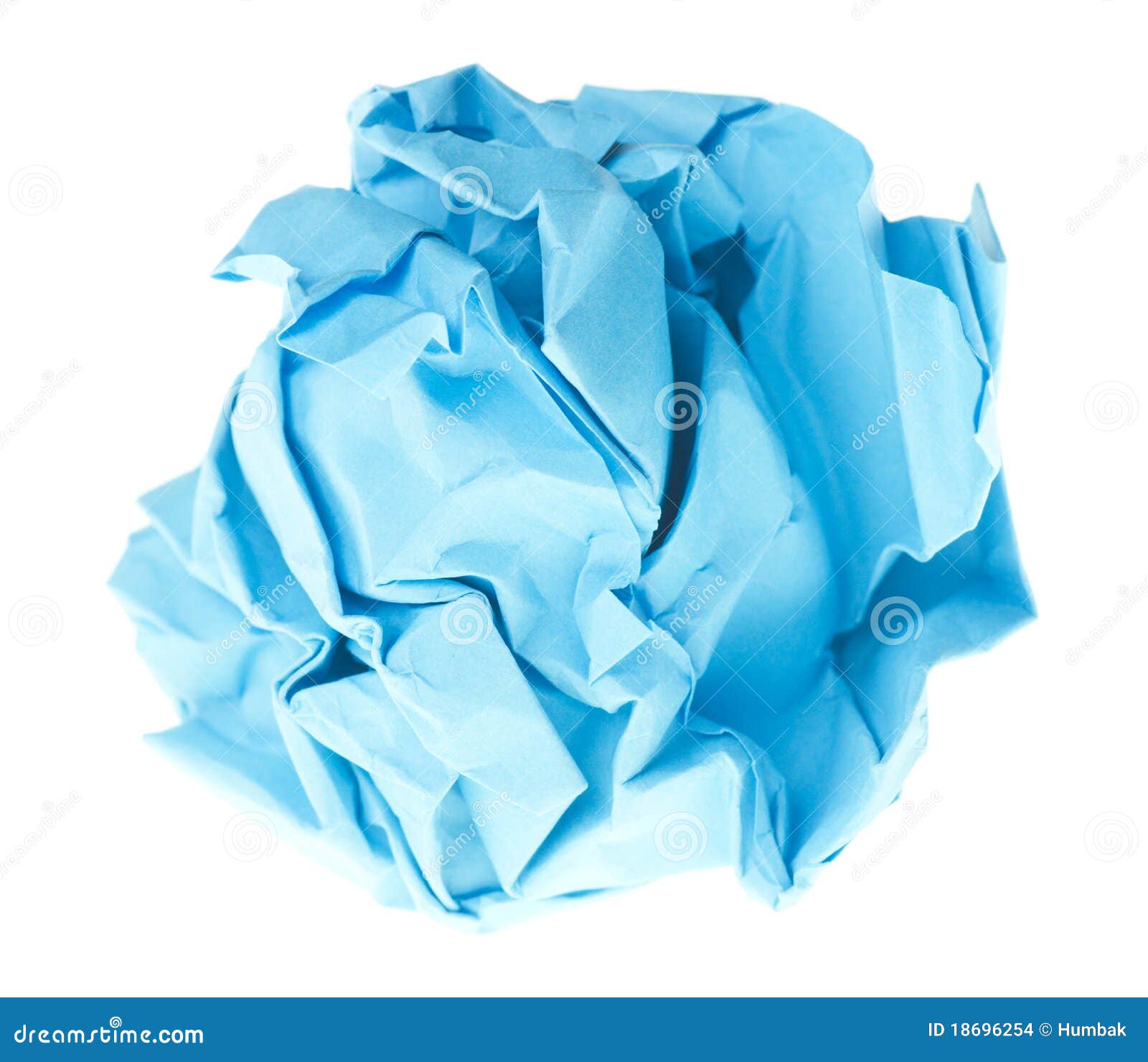 Crumpled paper ball stock photo. Image of white, wrinkle - 18696254