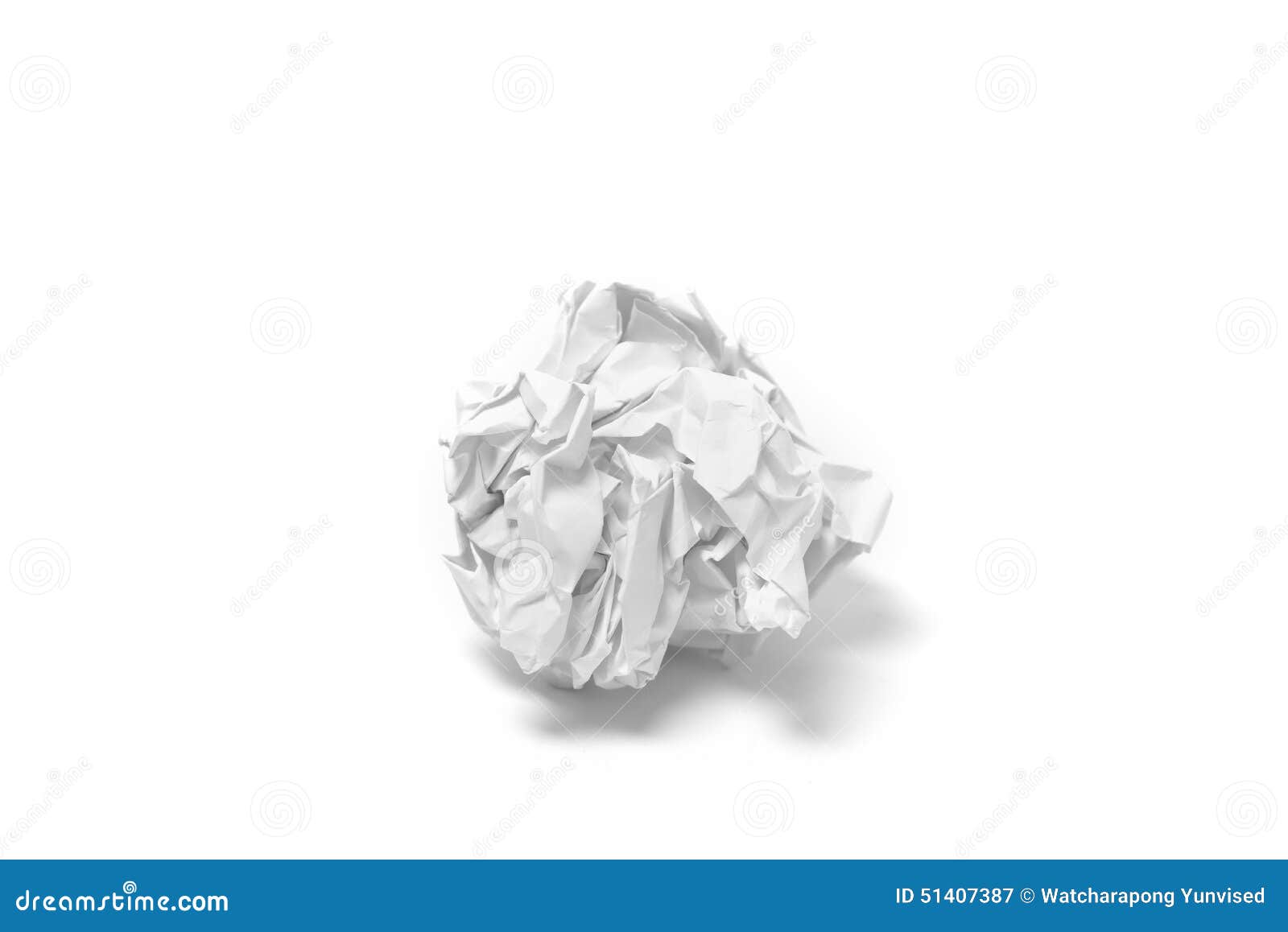 Crumpled paper ball stock image. Image of grey, efuse - 51407387