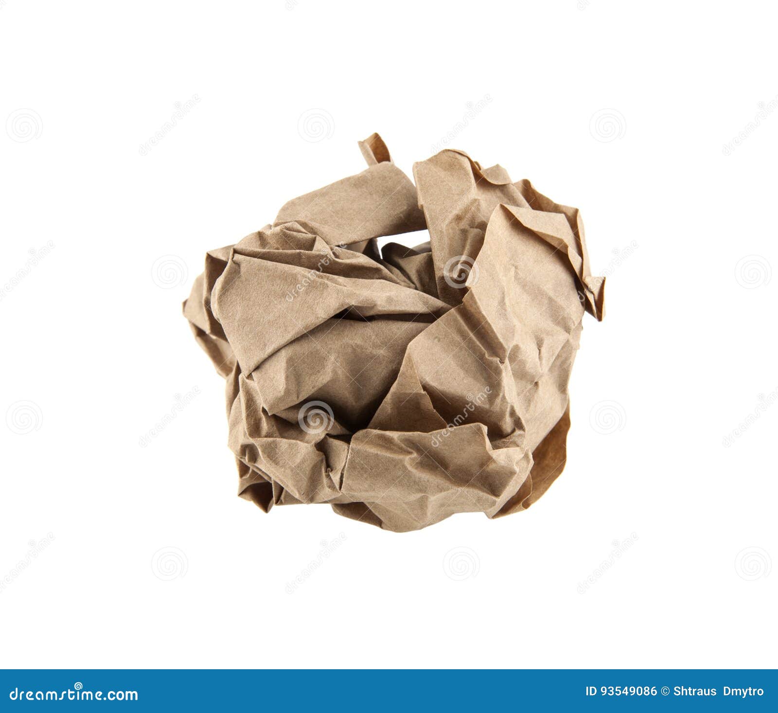 Crumpled paper ball stock photo. Image of select, group - 93549086