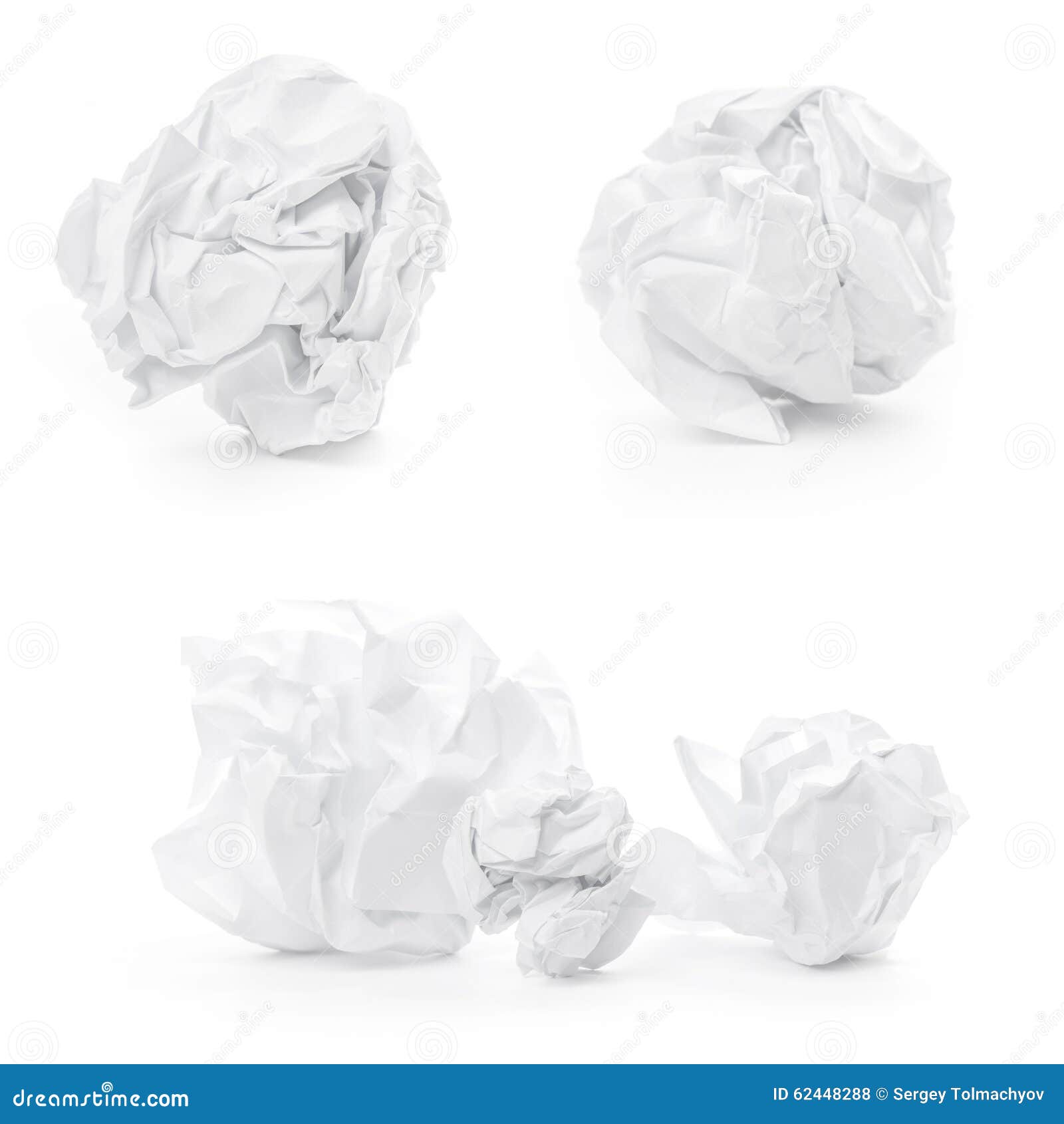 Crumpled paper stock photo. Image of paper, page, crumple - 62448288