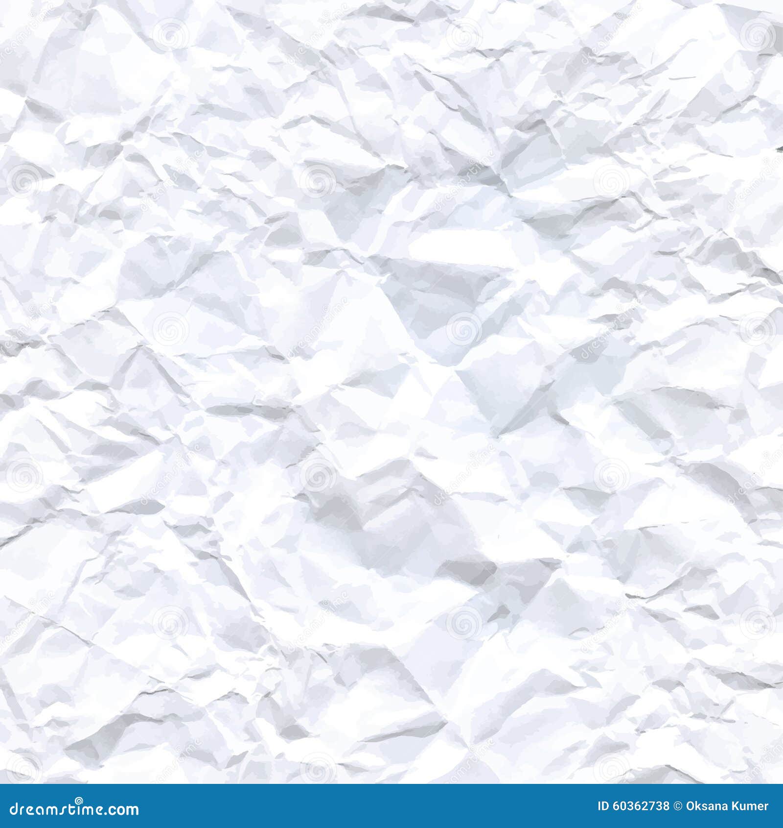 A Crumpled Paper Design. Vector Background Illustration. Stock Vector ...
