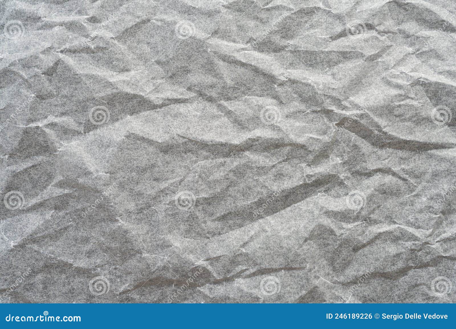 Crumpled Paper on a Grey Surface Stock Photo - Image of cardboard ...