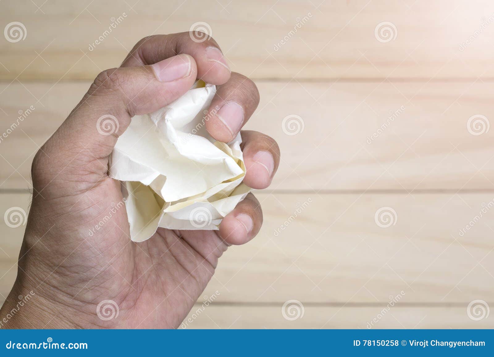 Crumpled paper stock photo. Image of writers, isolated - 78150258