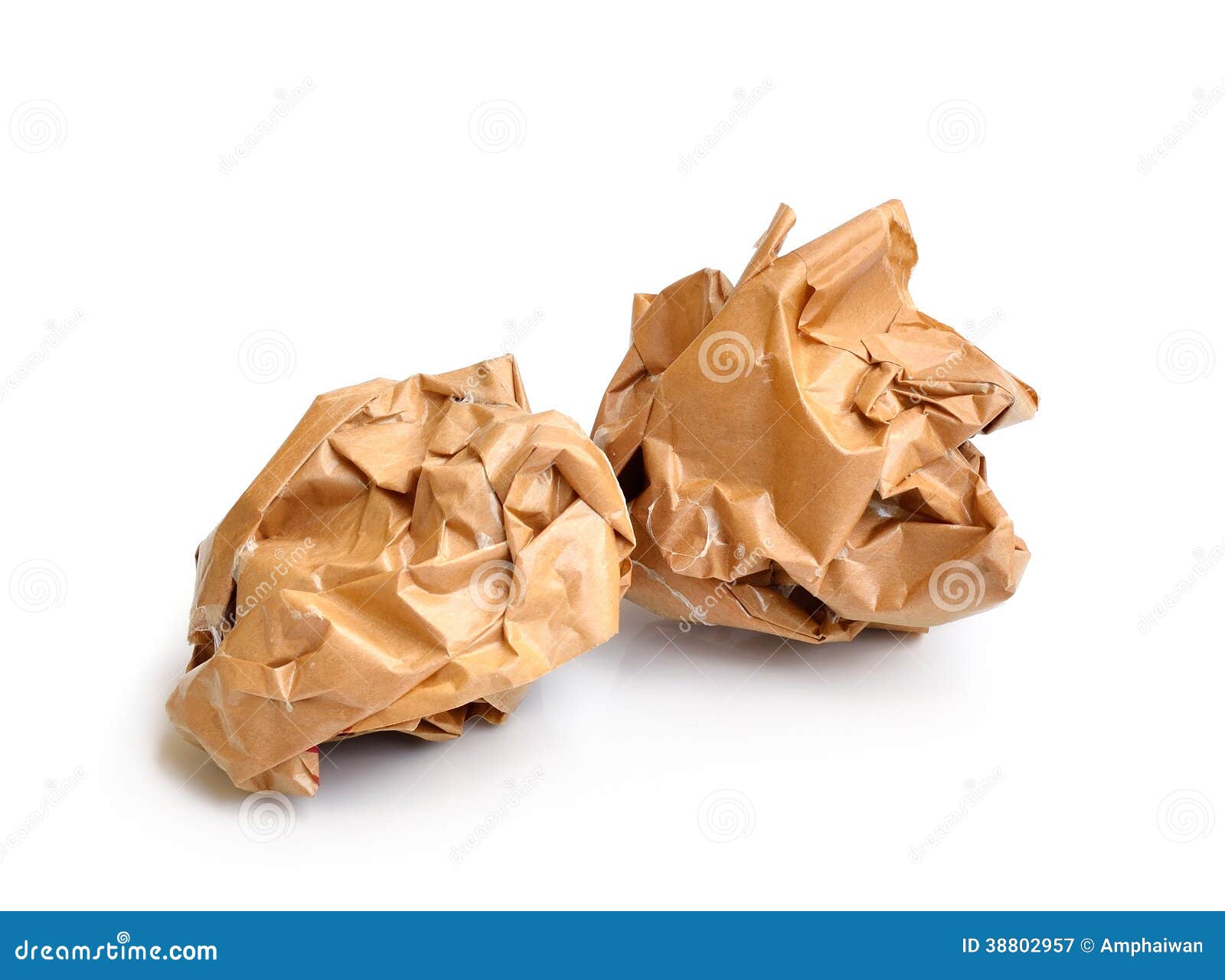 Crumpled paper stock image. Image of mistake, file, garbage - 38802957