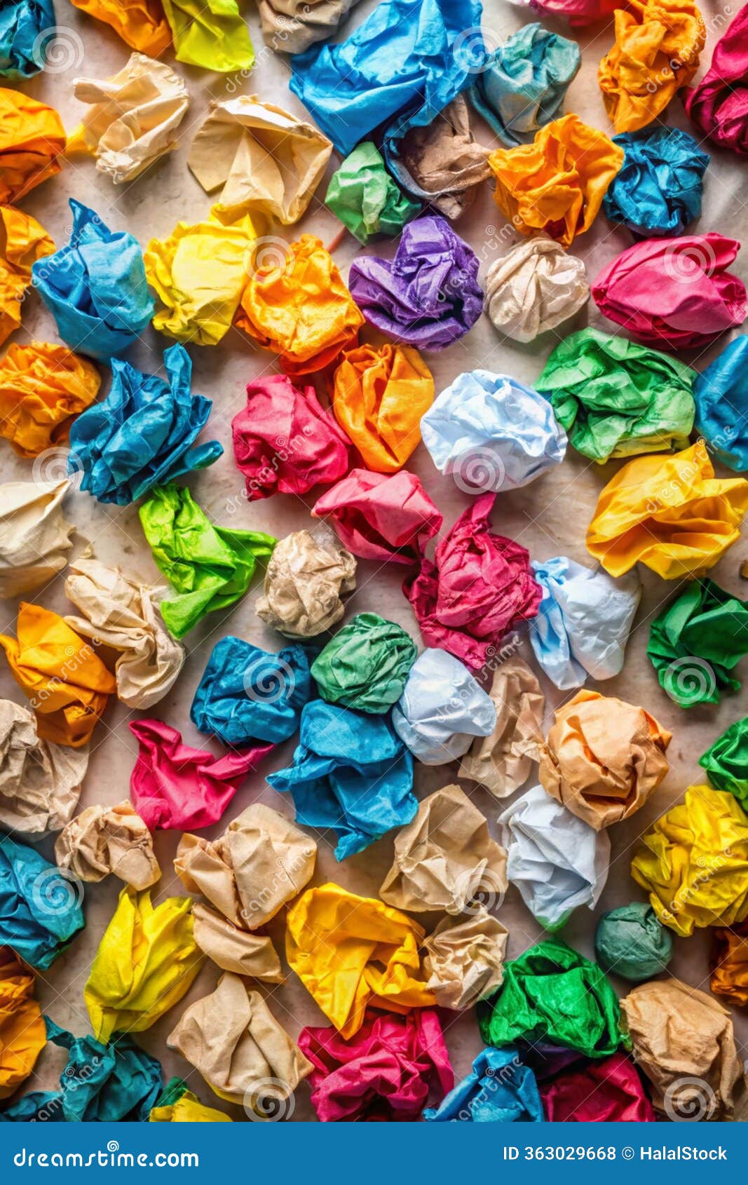 Crumpled Paper Overlay Creative Background Design Stock Illustration ...