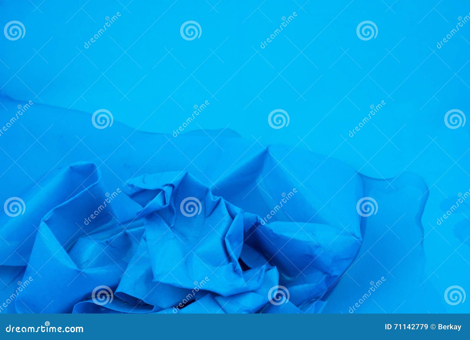 Crumpled Paper Put in Water Stock Image - Image of grunge, concepts ...