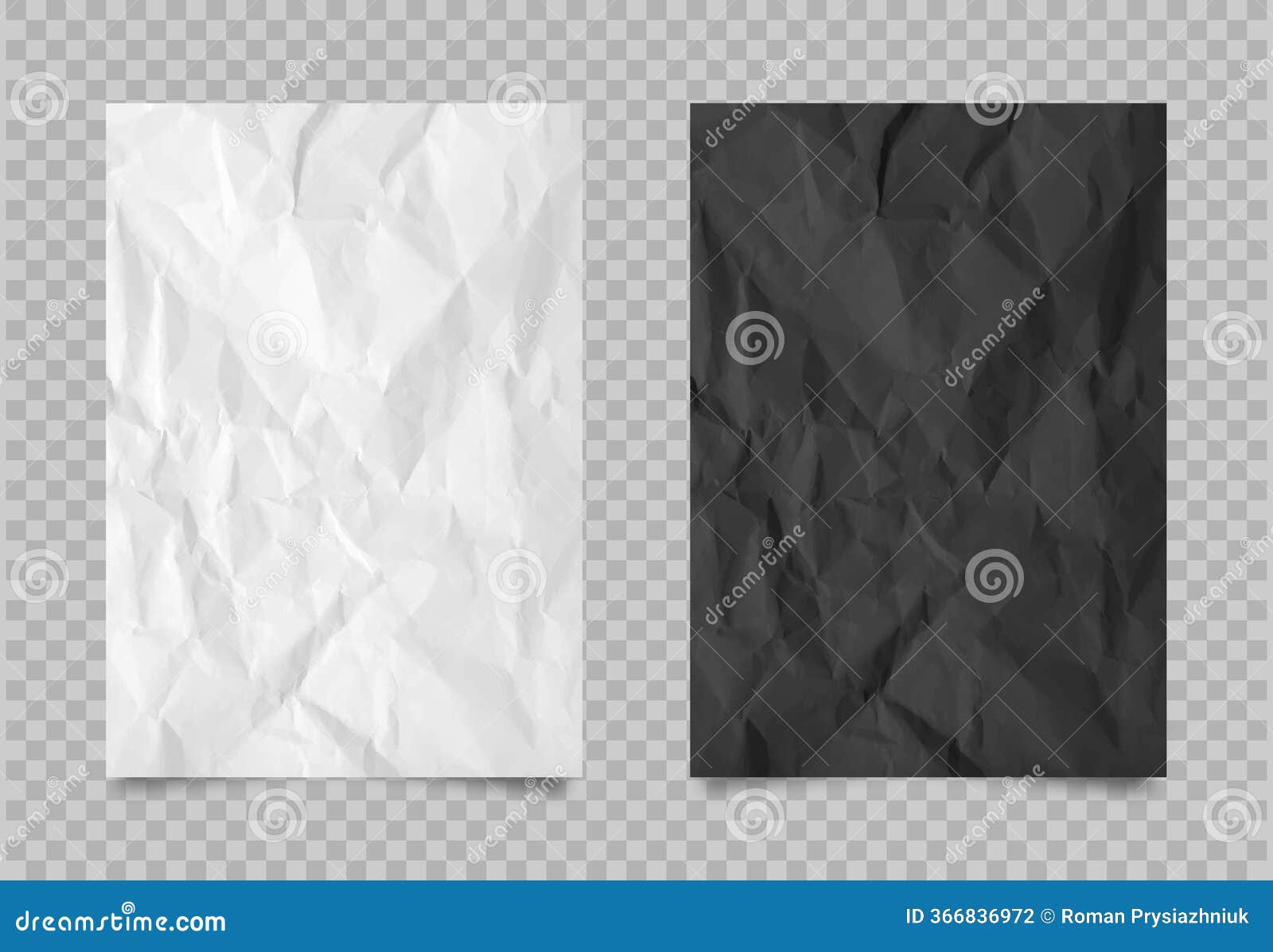 Crumpled Paper Texture Cartoon Vector | CartoonDealer.com #65471971