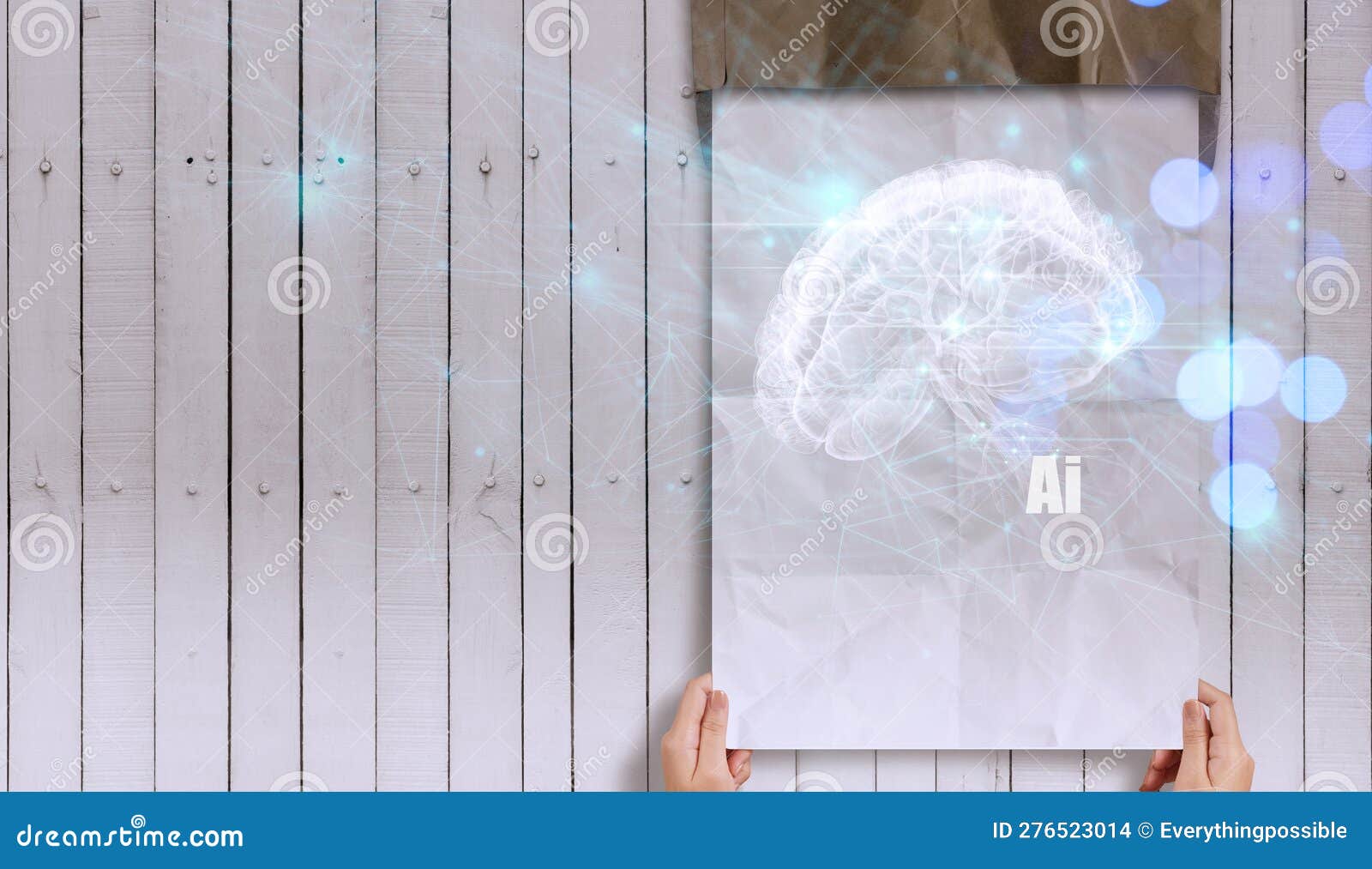 Crumpled Paper from Recycle Envelope AI, Machine Learning Big Data ...