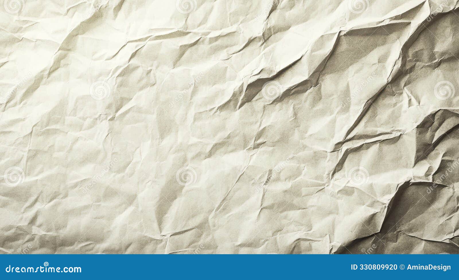 Crumpled Paper Texture Background for Various Types of Design Projects ...