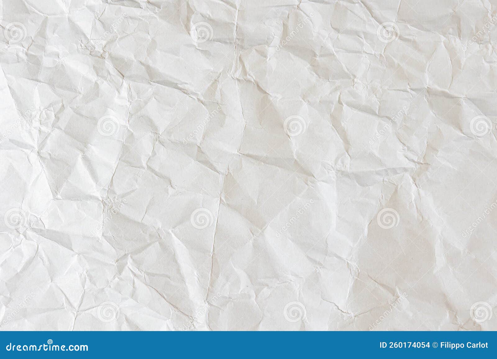 Crumpled paper texture stock photo. Image of decorative - 260174054