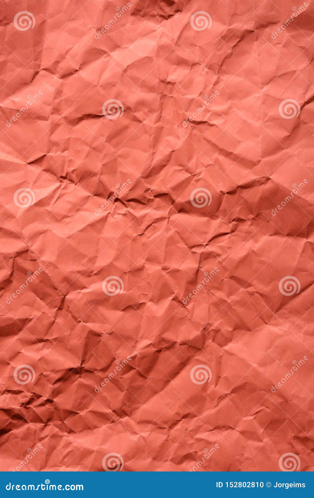 Crumpled Paper Texture, Red Stock Photo - Image of full, frame: 152802810
