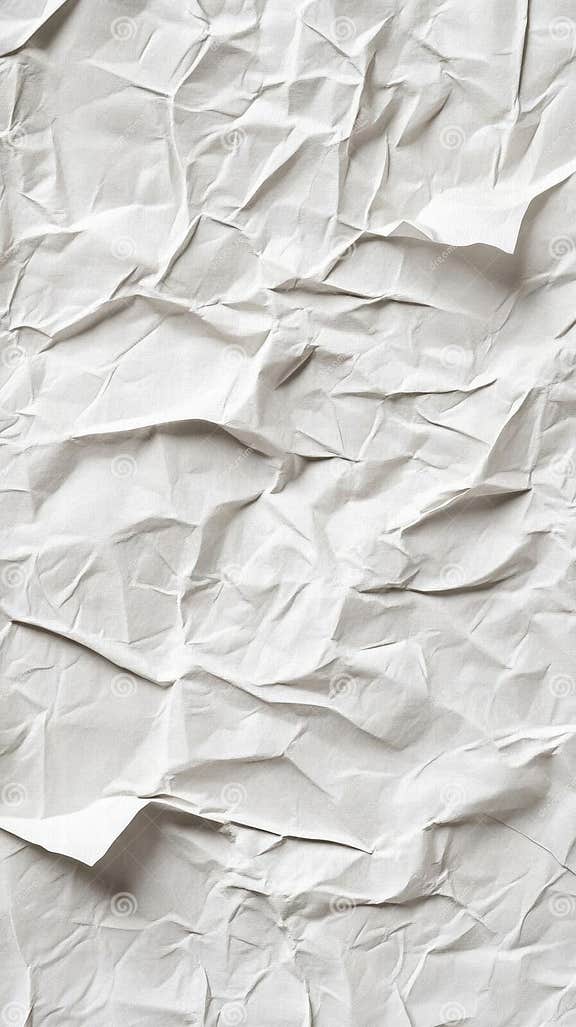 Crumpled Paper Texture, a Visual Representation of Imperfection and ...