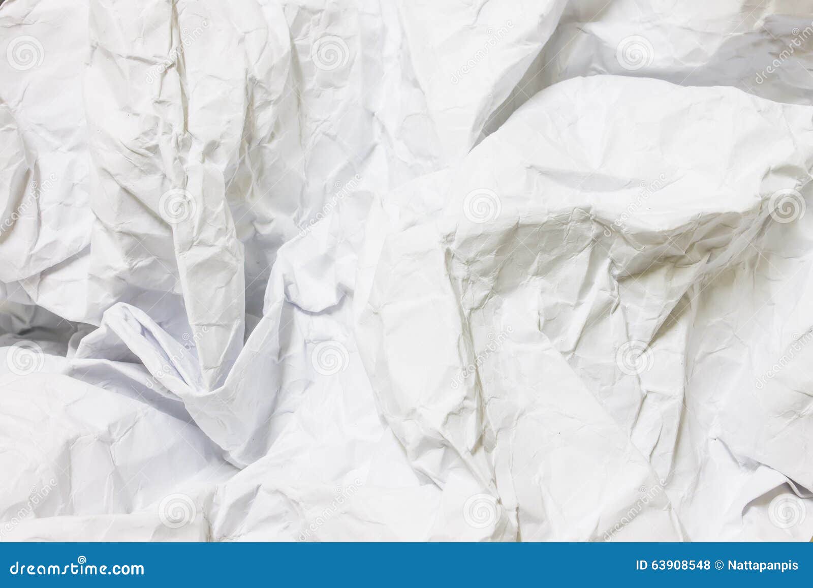 Crumpled Paper, Wrinkled Paper Stock Photo - Image of background ...