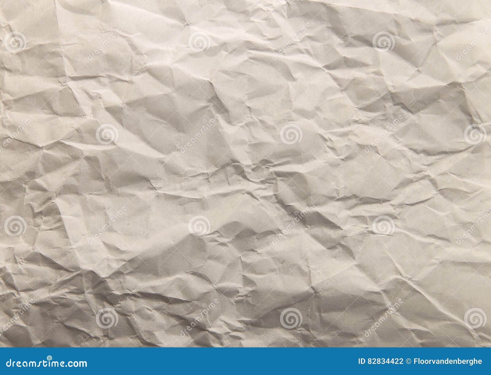 Crumpled Paper Yellowish Texture Stock Photo - Image of white, paper ...