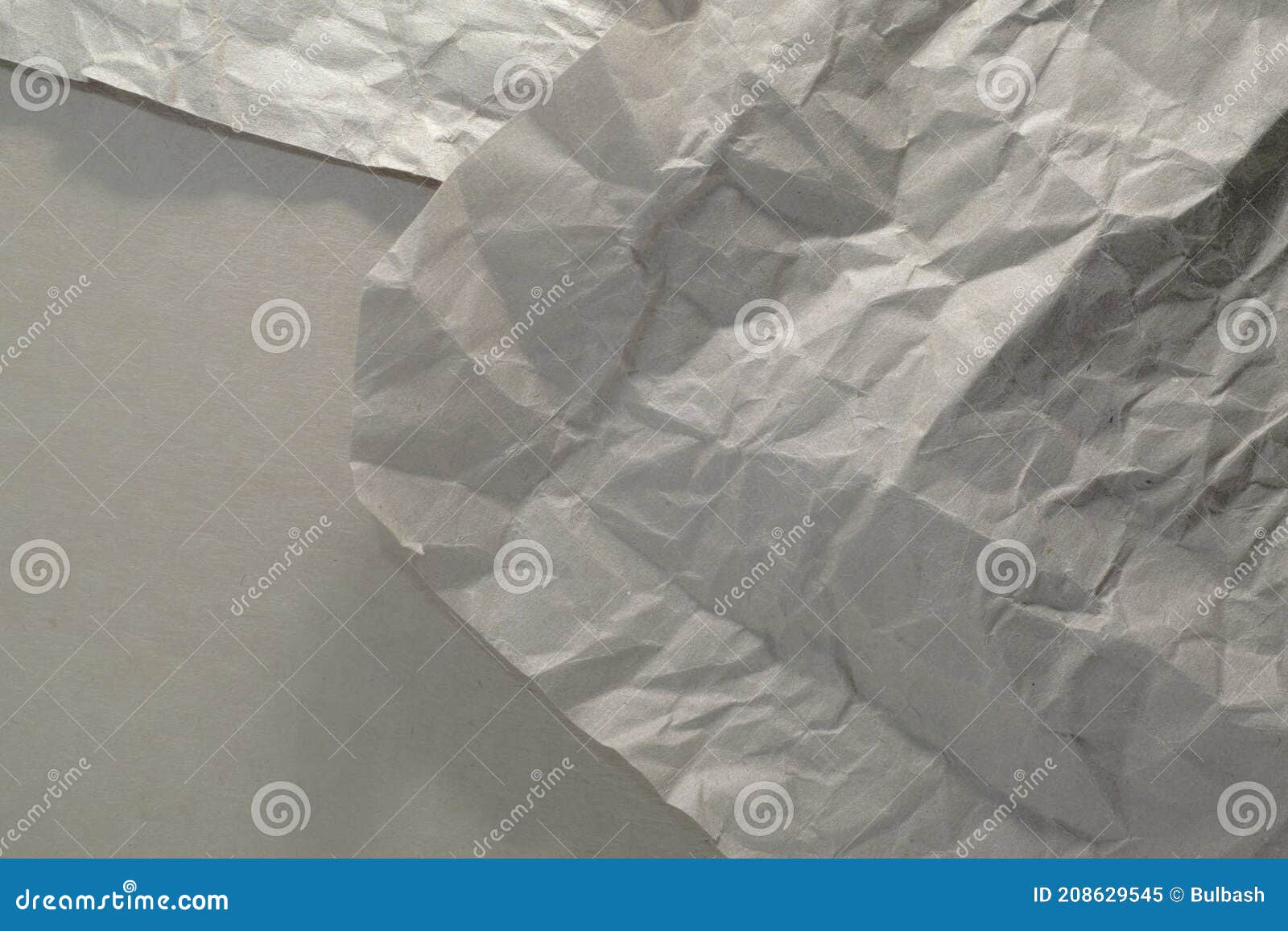 Crumpled Plane of Rough Paper Stock Image - Image of dirty, effect ...