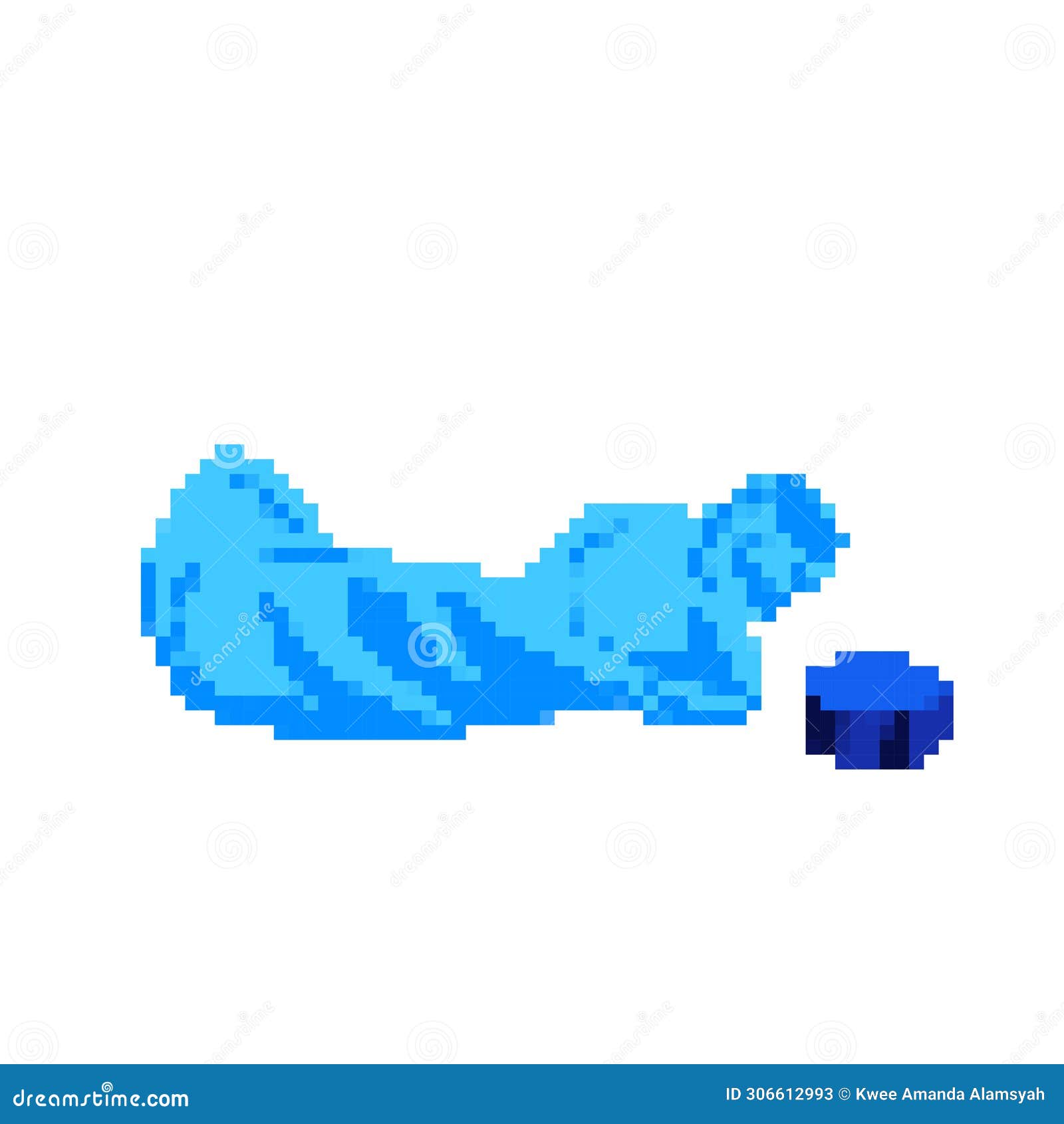 Trash Can Pixel Art. 8 Bit Wheelie Bin With Garbage On White Background ...