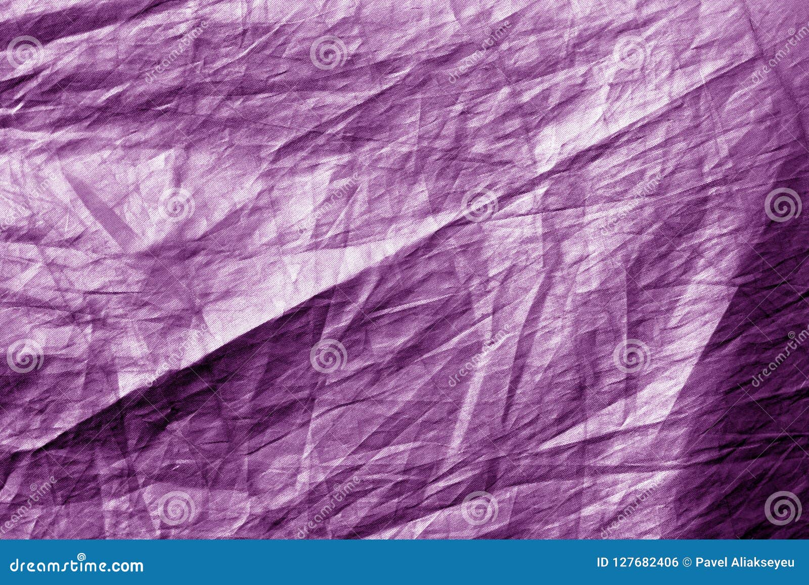 Crumpled Plastic Textile Texture in Purple Tone. Stock Photo - Image of ...