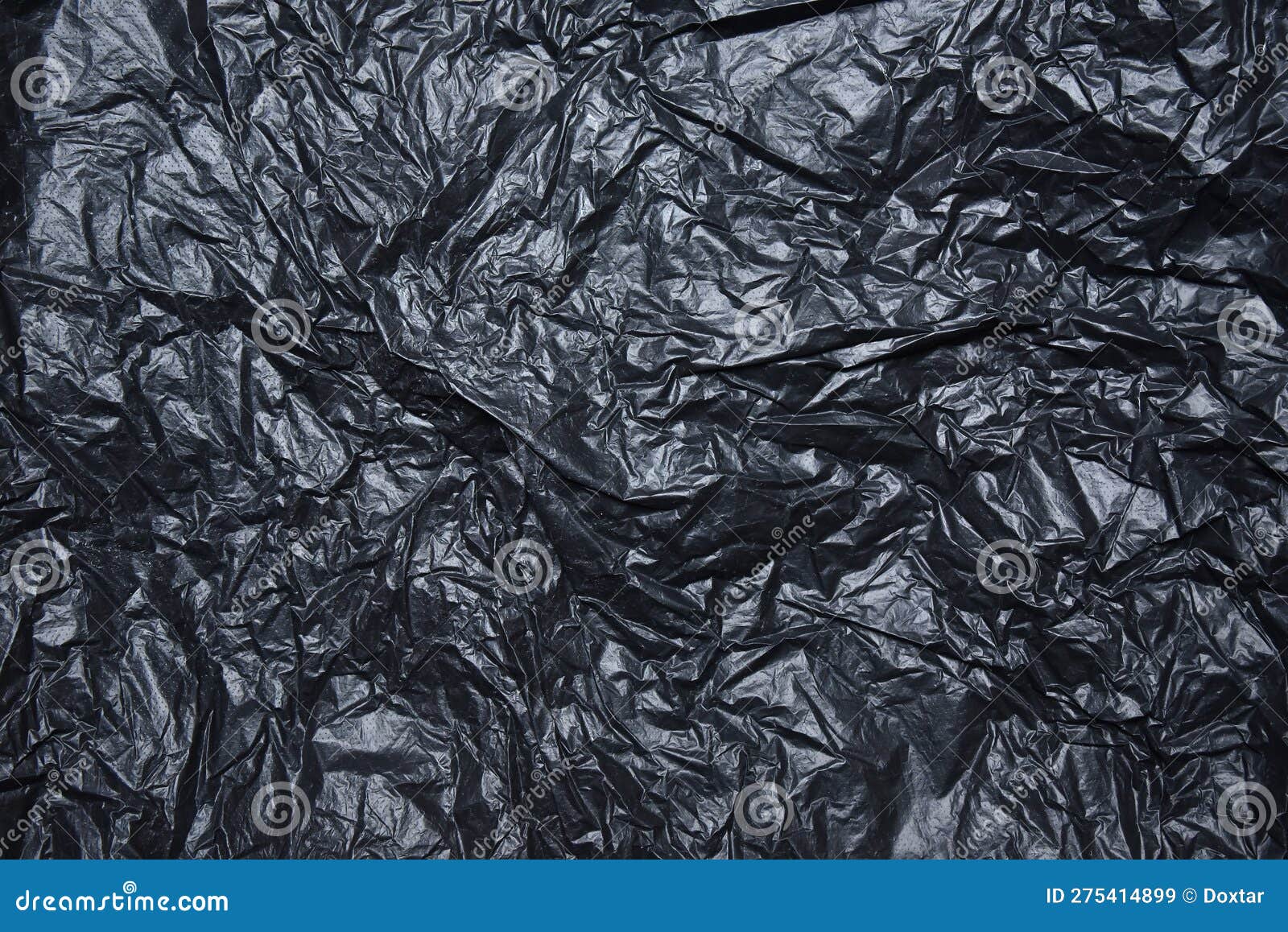 Crumpled Polyethylene Packing Texture Background Stock Image - Image of ...