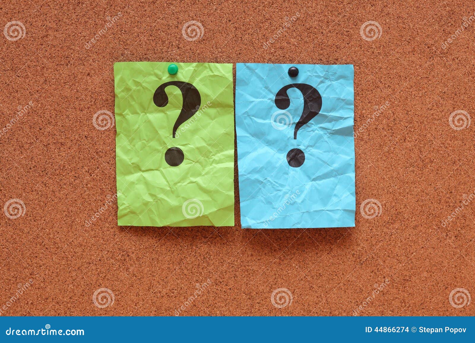 Crumpled question marks stock photo. Image of decisions - 44866274