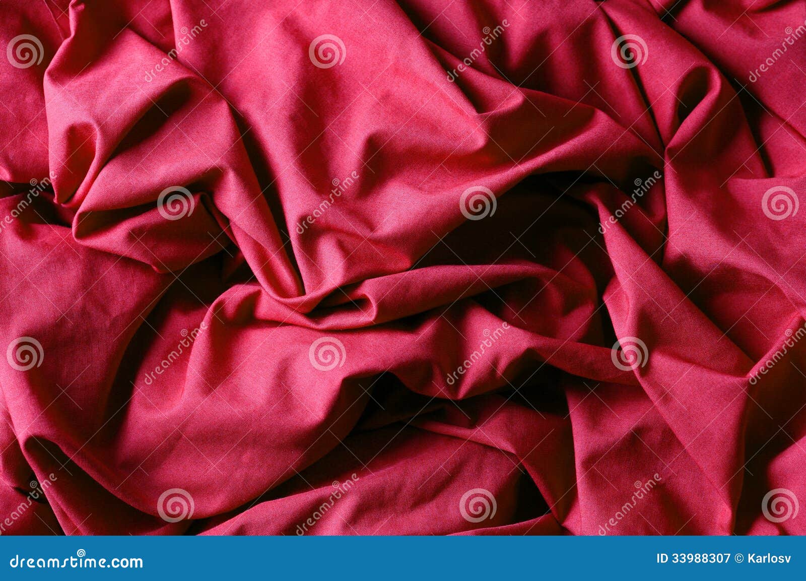 The crumpled red fabric stock image. Image of beauty - 33988307