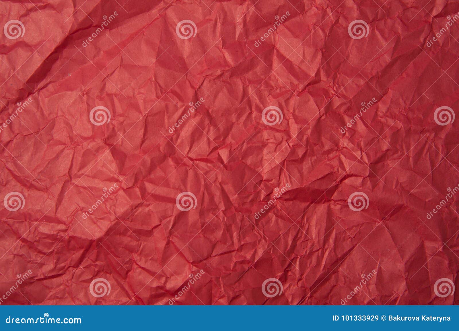 Crumpled red paper texture stock image. Image of surface - 101333929