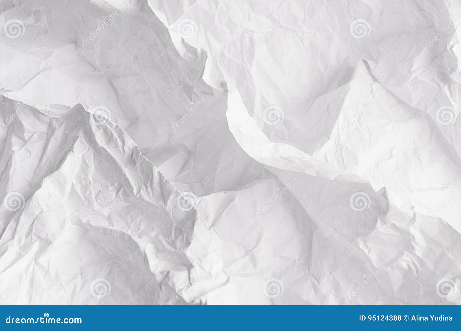 Crumpled Relievo Soft White Paper Texture. Stock Photo - Image of ...