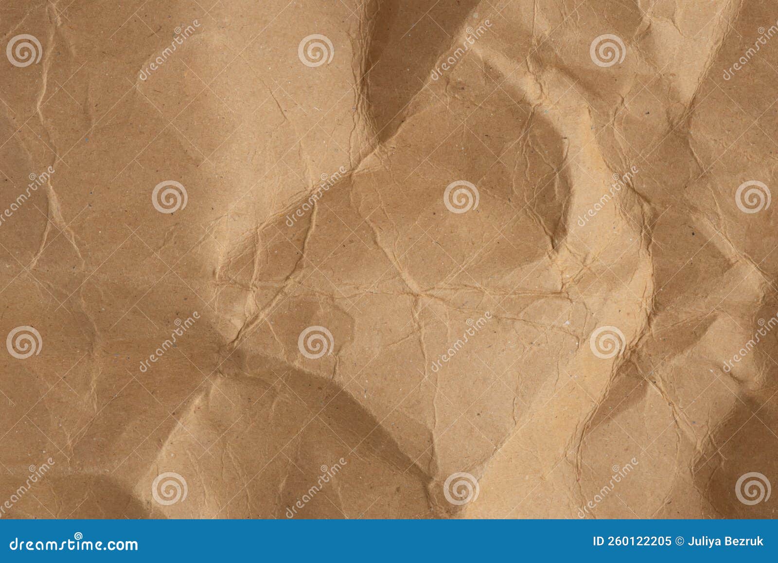 Crumpled Sheet of Beige Paper. Stock Image - Image of texture, colorful ...