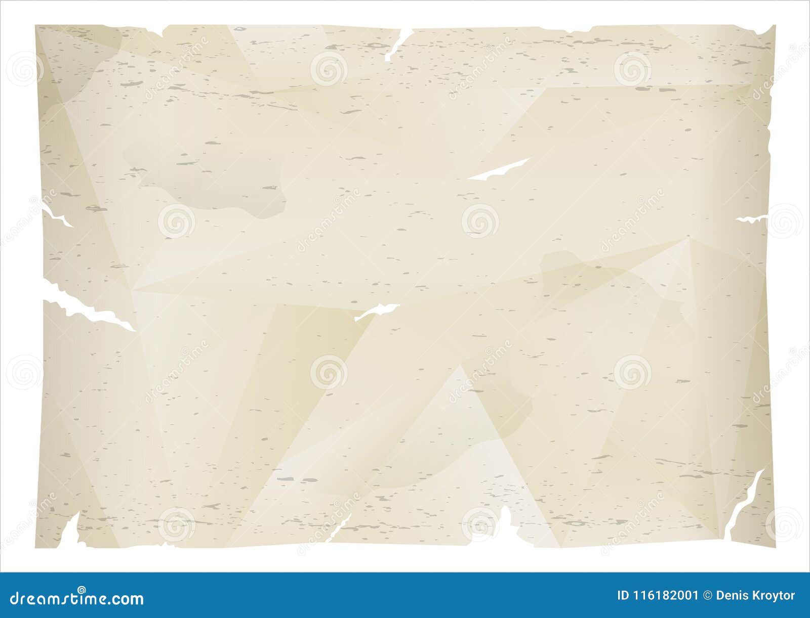 Crumpled Sheet Of Old Paper Royalty-Free Stock Photography ...