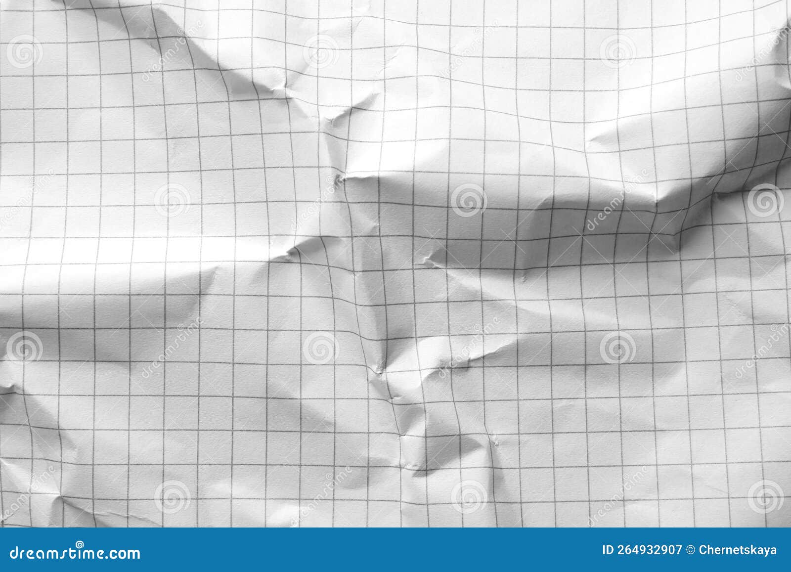 Crumpled Sheet of Paper As Background, Closeup Stock Image - Image of ...