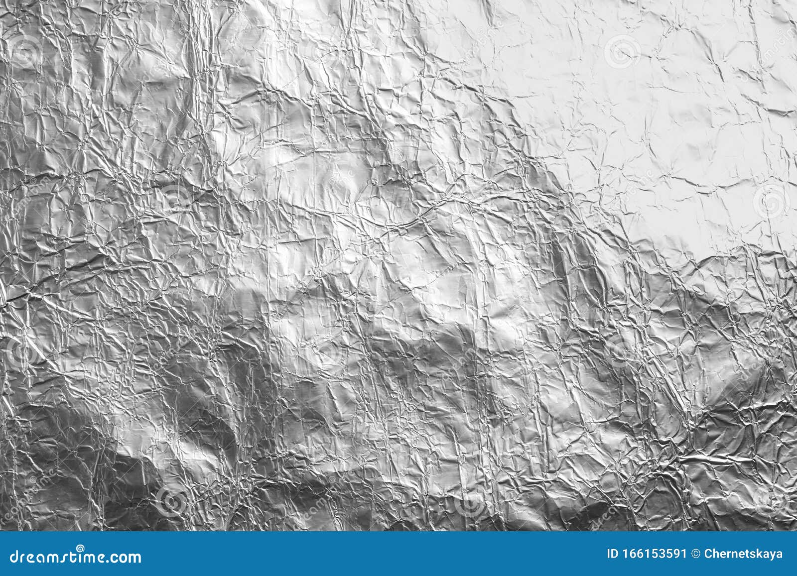 Crumpled Silver Foil As Background, Closeup View Stock Image - Image of ...